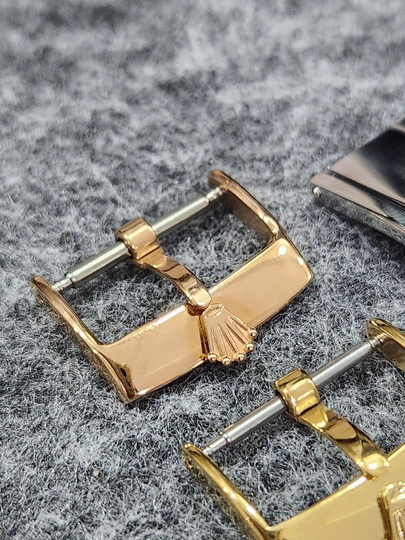 Rolex Cellini Silver/ Gold/ Rose Gold Watch Buckle Deployment Folding ...