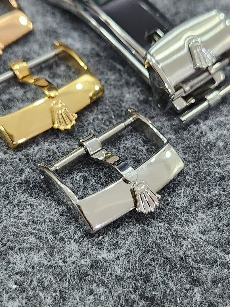 Rolex Cellini Silver/ Gold/ Rose Gold Watch Buckle Deployment Folding ...
