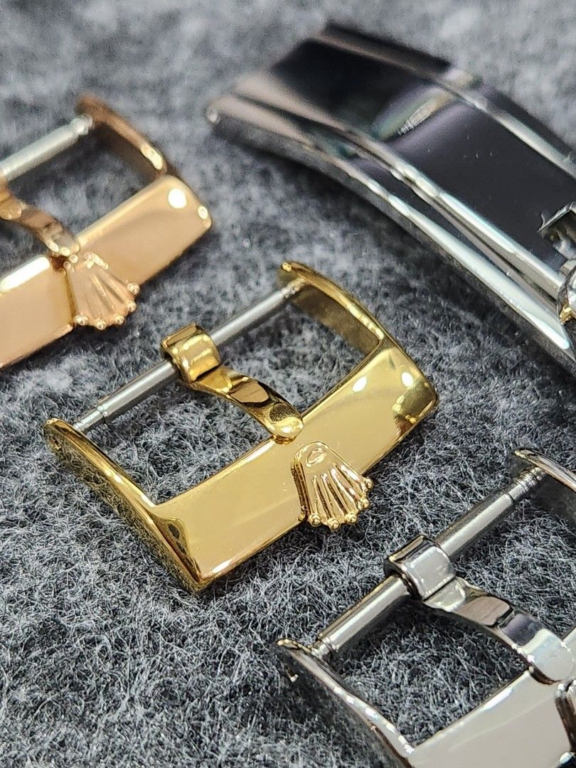 Rolex Cellini Silver/ Gold/ Rose Gold Watch Buckle Deployment Folding ...