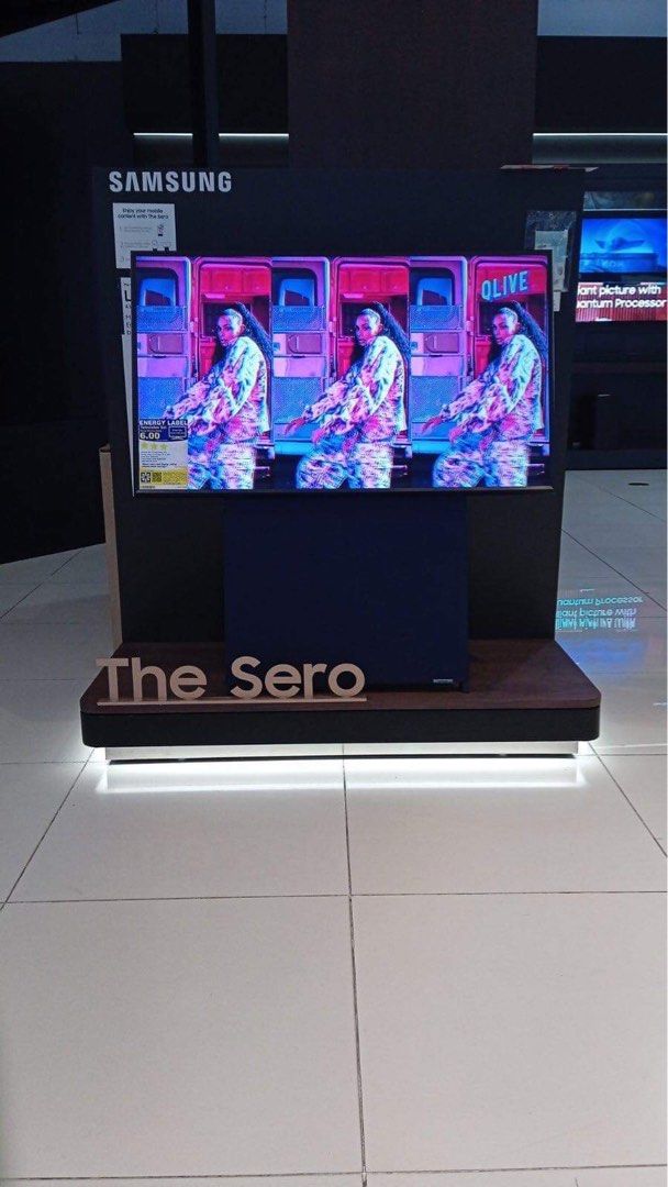 SAMSUNG THE SERO TV 43LS05B on Carousell