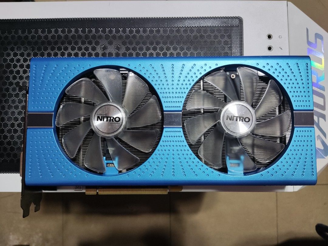 Sapphire Nitro+ RX 590 8GB Special Edition Aurora Blue, Computers ...