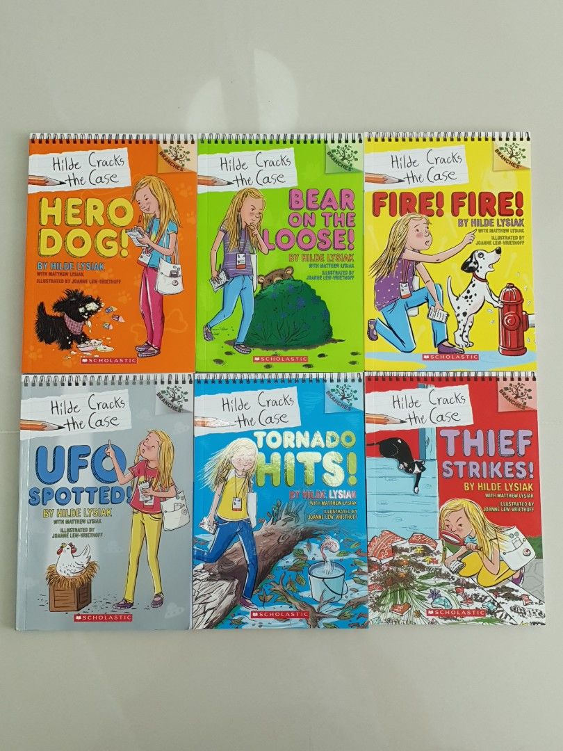 Scolastic Hilde Cracks the Case Series, Hobbies & Toys, Books ...