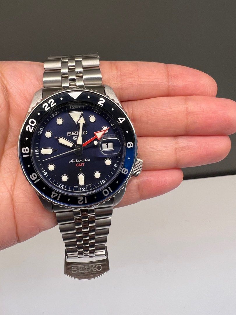 Seiko 5 GMT Automatic, Men's Fashion, Watches & Accessories, Watches on ...