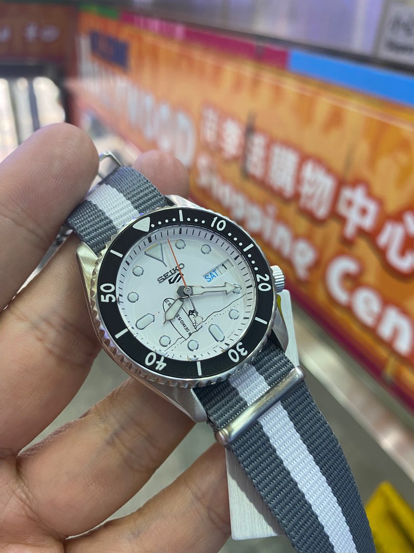 SEIKO 5 Srpk25 Sports x Peanuts snoopy, 名牌, 手錶 - Carousell