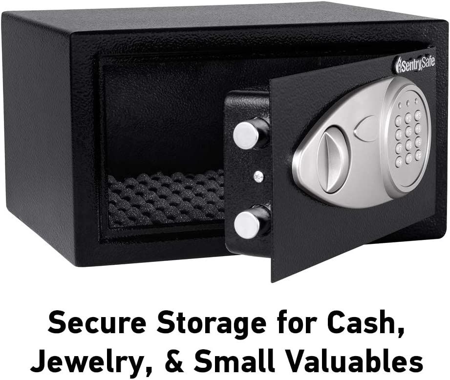 SentrySafe Security Safe with Digital Keypad Lock, Steel Safe with ...