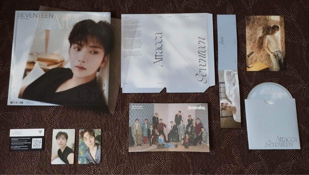 ‼️FULL INCLUSIONS‼️Seventeen Attacca Album Op.1 Vocal Unit (Unsealed w ...