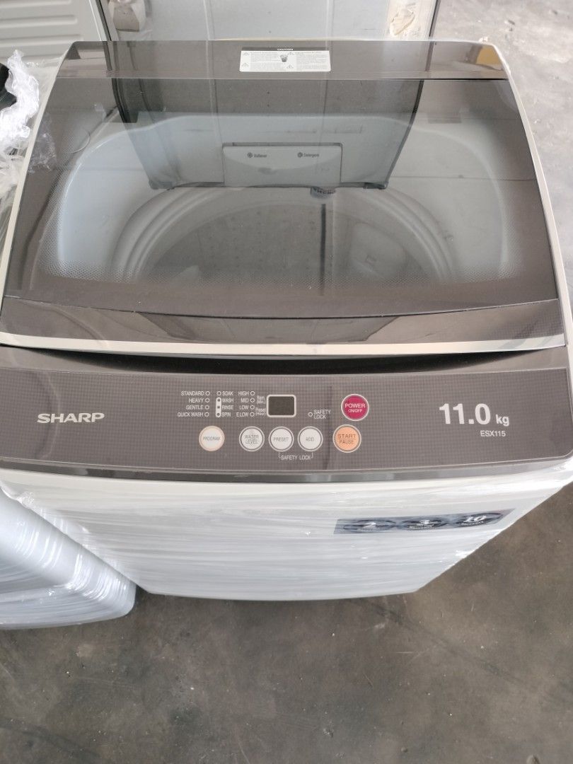 Sharp 11kg washing machine, TV & Home Appliances, Washing Machines and ...