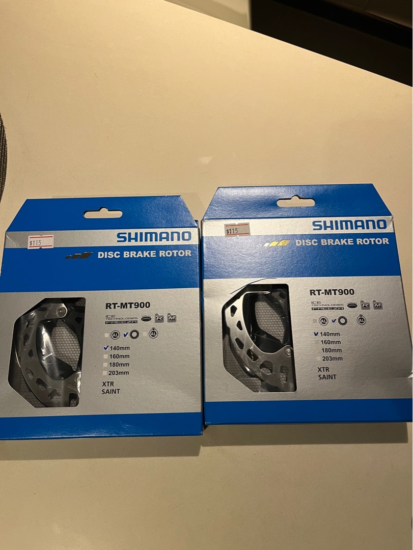 SHIMANO RT-MT900 DISC BRAKE ROTOR, Sports Equipment, Bicycles & Parts ...