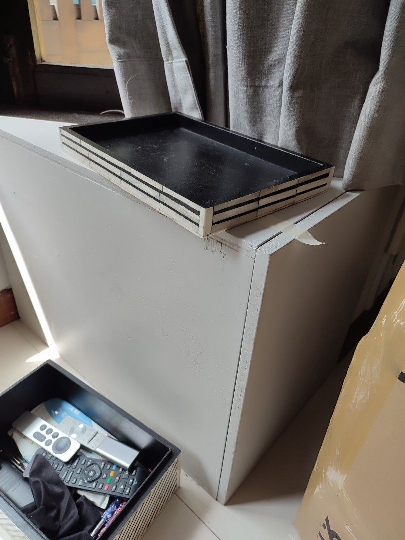 Side table triagle, Furniture & Home Living, Furniture, Other Home ...