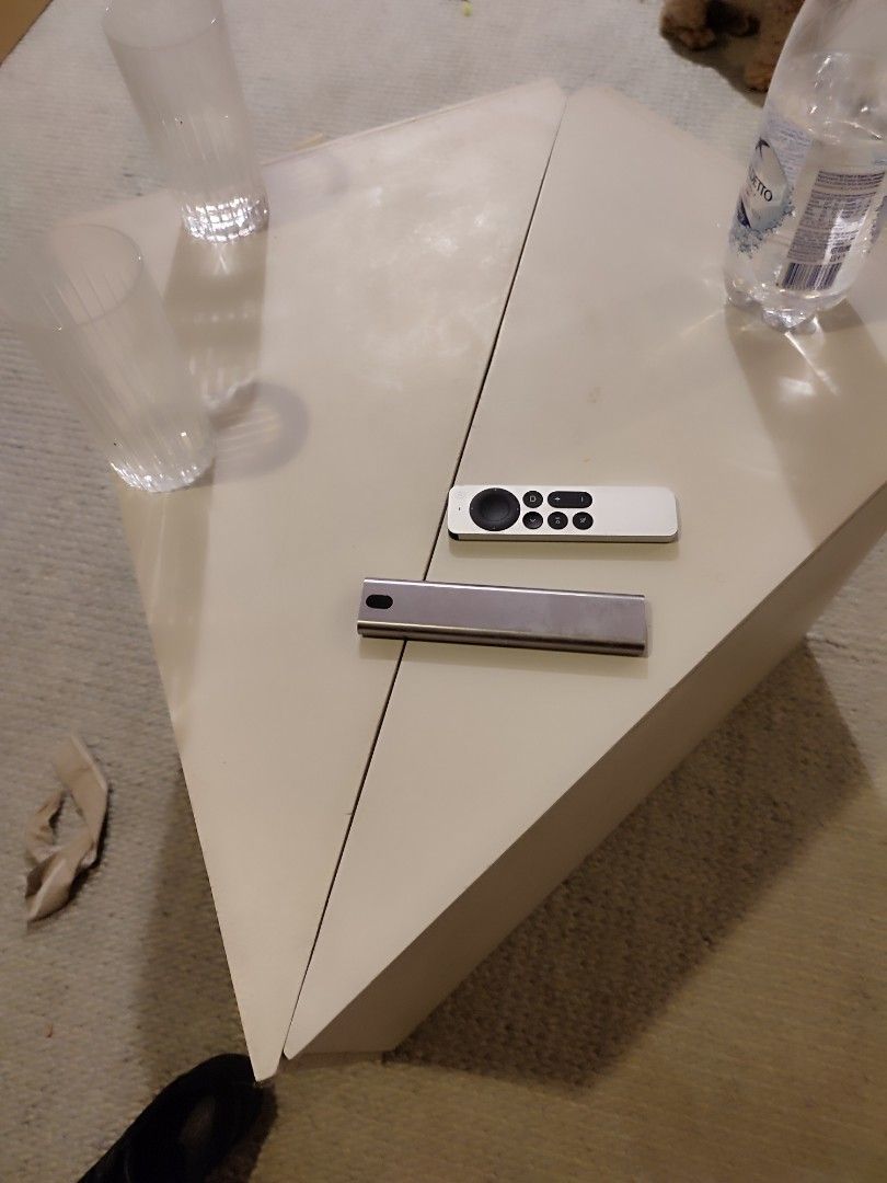 Side table triagle, Furniture & Home Living, Furniture, Other Home ...