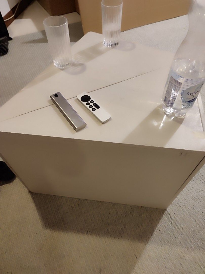 Side table triagle, Furniture & Home Living, Furniture, Other Home ...