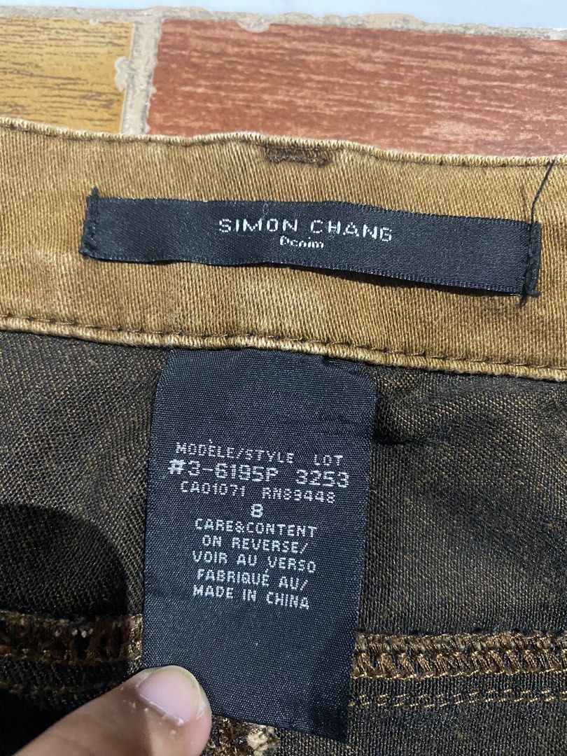 Simon Chang Brown Pants on Carousell