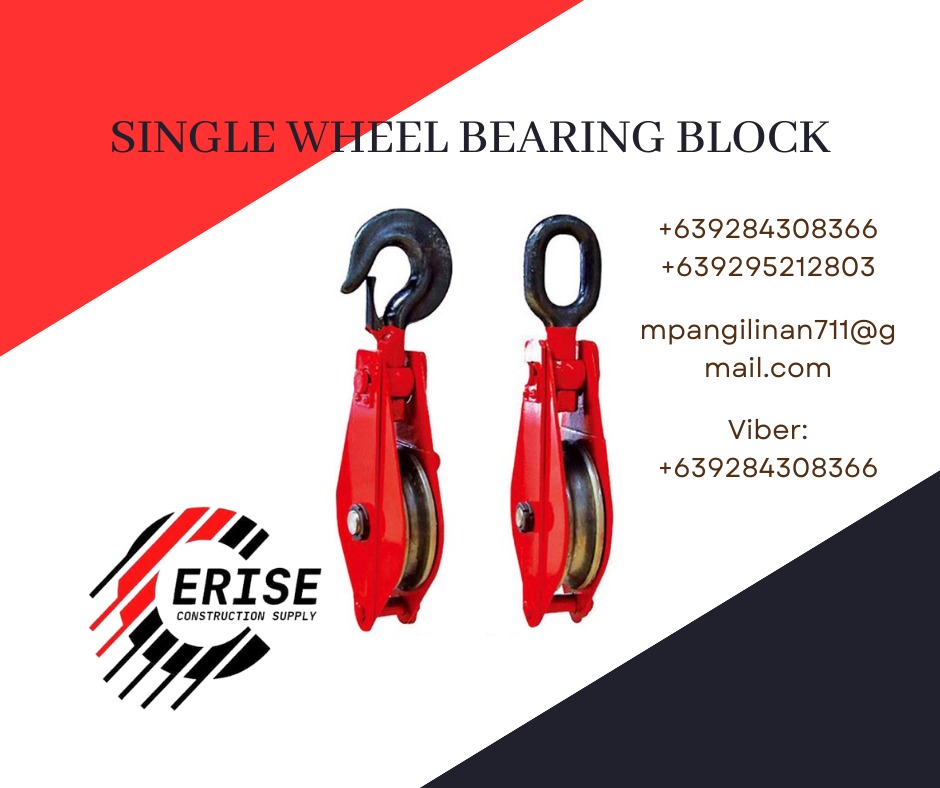 SINGLE WHEEL BEARING BLOCK, Commercial & Industrial, Construction Tools ...