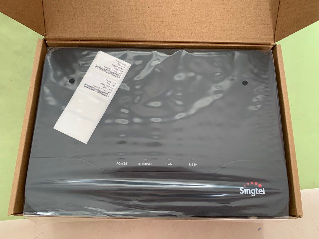 SingTel Mesh Router, Computers & Tech, Parts & Accessories, Networking ...