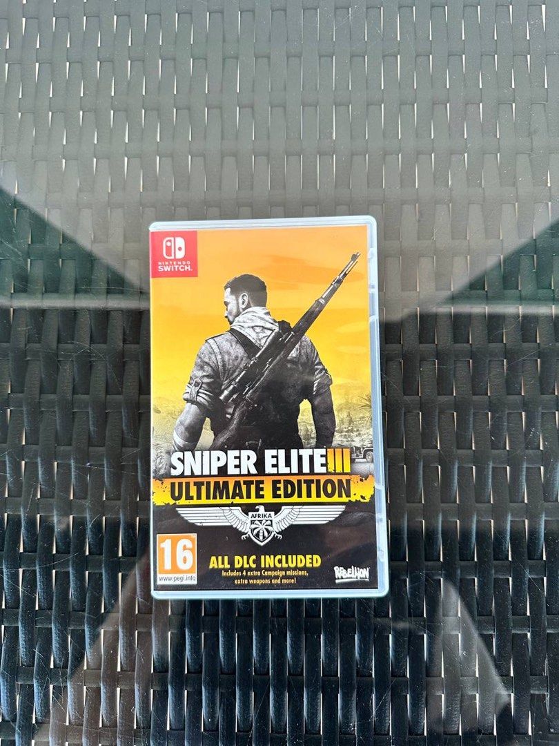 Sniper Elite 3 Nintendo Switch game, Video Gaming, Video Games ...