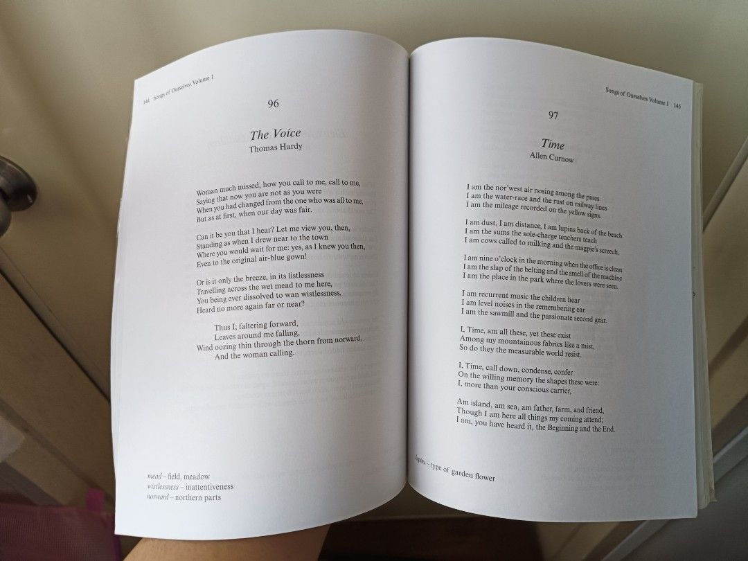 Songs of Ourselves IGCSE - book of poems, Hobbies & Toys, Books ...