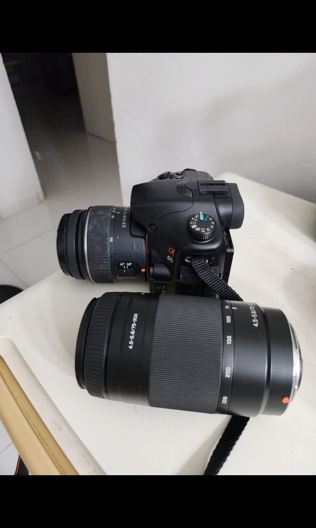 Sony A 65 SLT Camera, Photography, Cameras on Carousell