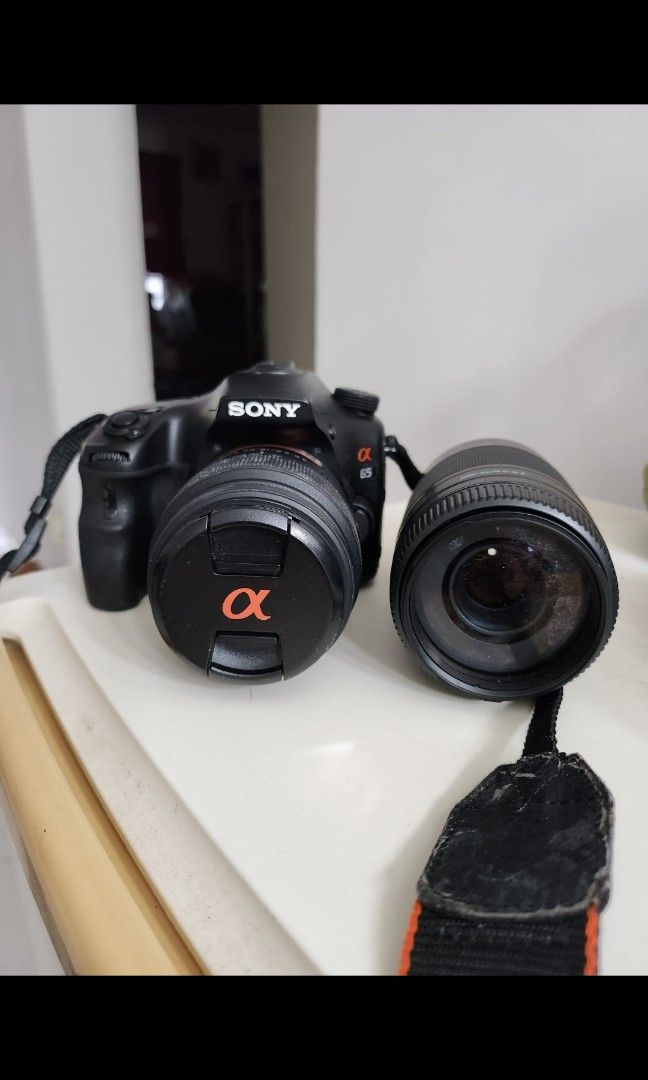 Sony A 65 SLT Camera, Photography, Cameras on Carousell