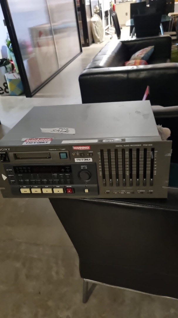 Sony Audio Digital Recorder - PCM 800, Audio, Other Audio Equipment on ...