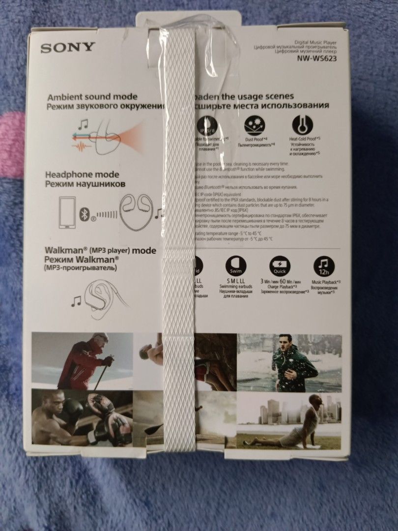 Sony WS623 4GB Walkman Earphones, Audio, Portable Music Players on ...