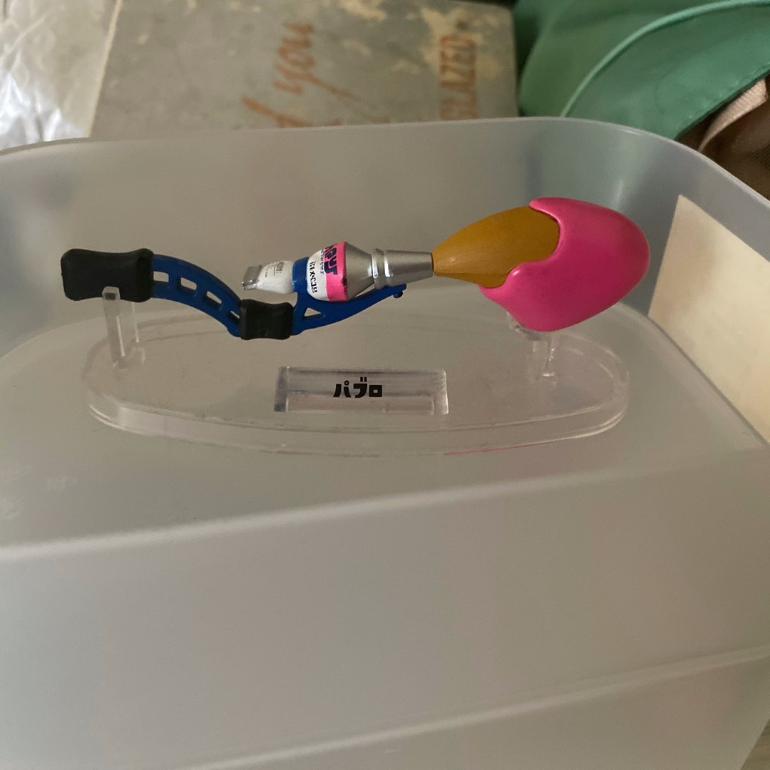 Splatoon 2 Inkbrush Figure on Carousell