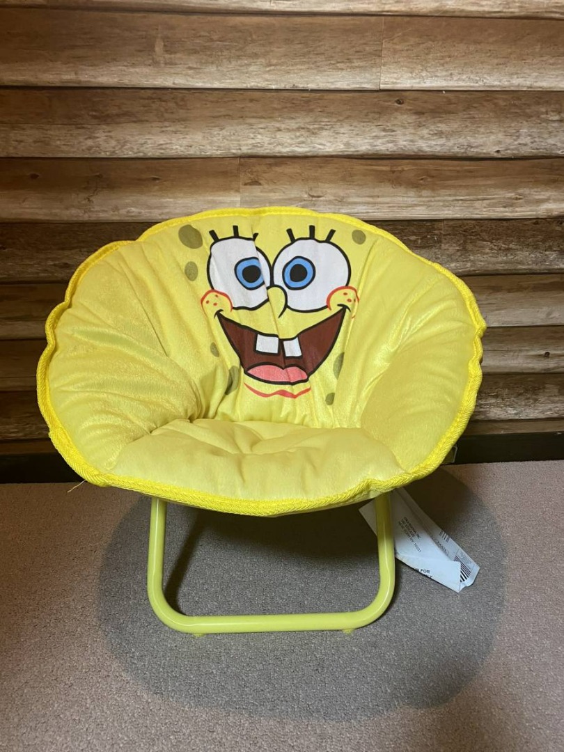 SPONGE BOB Mini saucer chair sponge Bob folding chair-child for chair ...