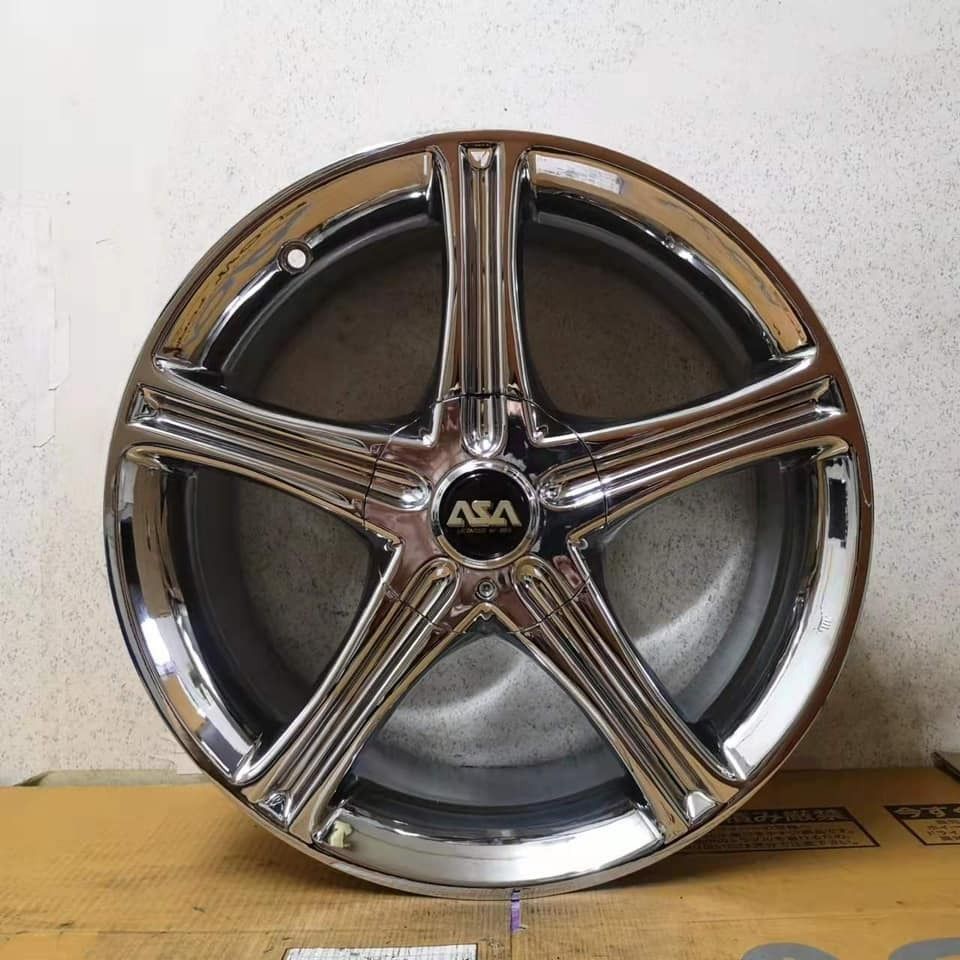 SPORT Rim ASA SUPER CHROME 17" BMW E60 E62 E63 E65 E34 E36 E38 E39 E90 ...