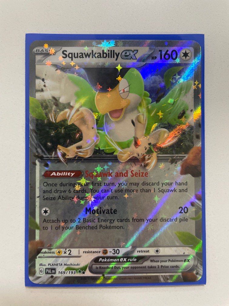Squawkabilly Double Rare (Paldea Evolved), Hobbies & Toys, Toys & Games ...