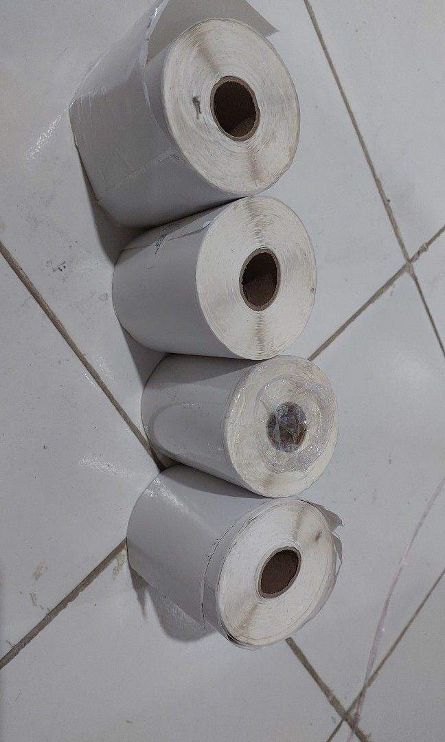 Sticker Thermal Resi Roll Besar Tempelan Resi onlineshop, Perabotan ...