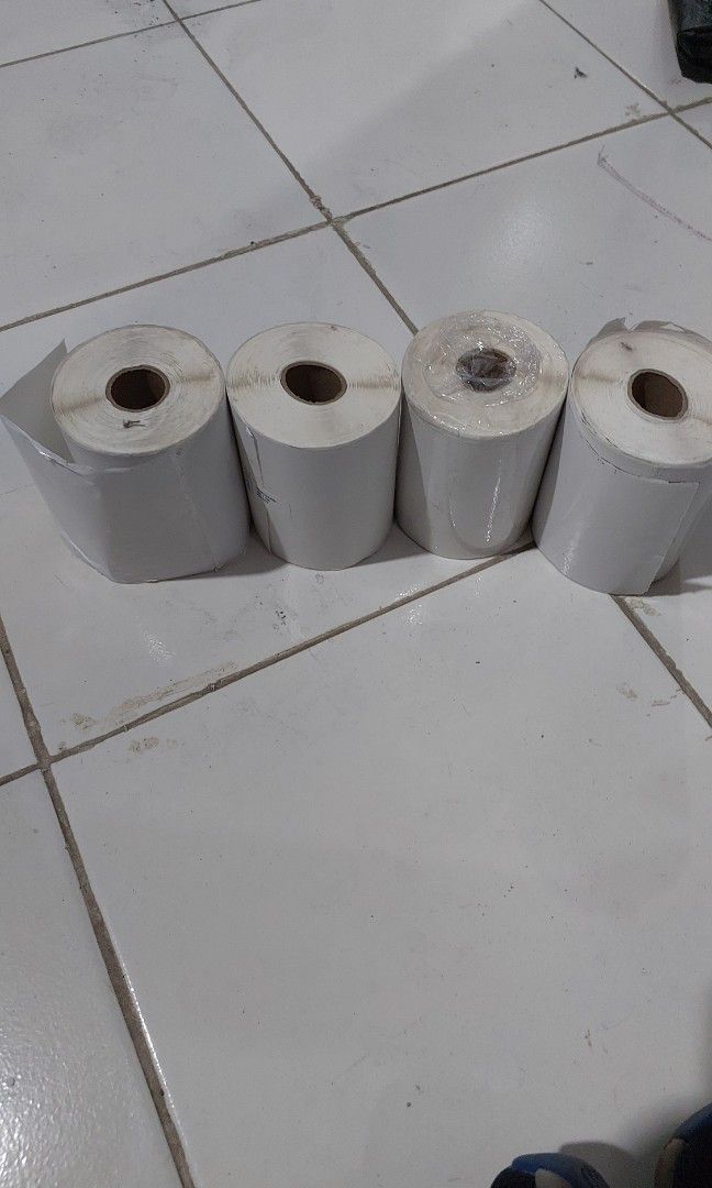 Sticker Thermal Resi Roll Besar Tempelan Resi onlineshop, Perabotan ...