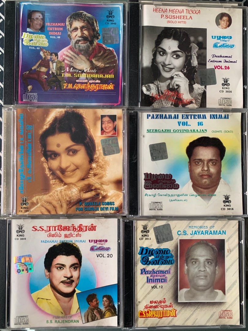 Tamil Cd Oldies collection RM 35 each, Hobbies & Toys, Music & Media ...