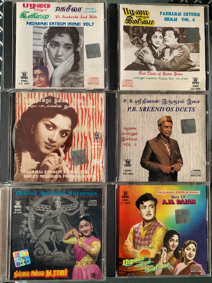 Tamil Cd Oldies collection RM 35 each, Hobbies & Toys, Music & Media ...