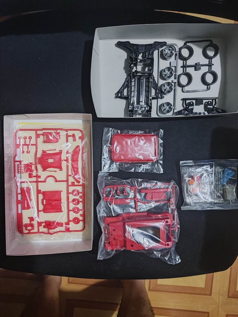 Tamiya Mini 4WD Dyipne Red and Metallic Silver Bundle, Hobbies & Toys ...