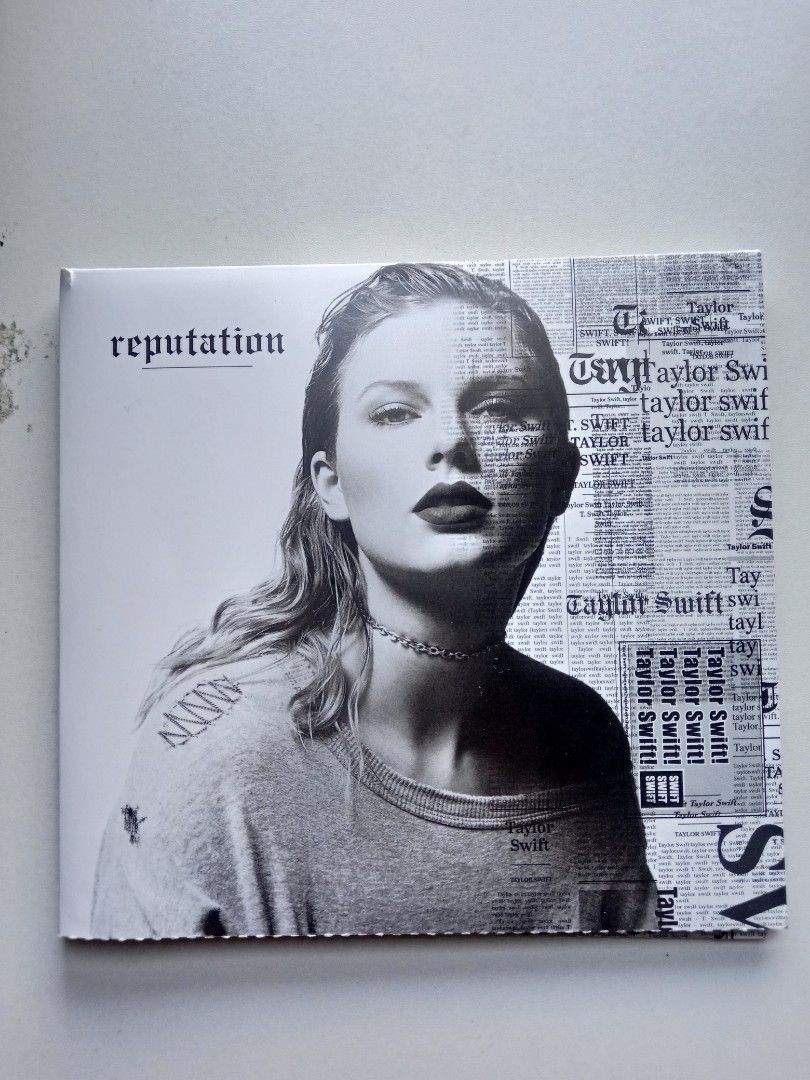 Taylor Swift Reputation CD album package and booklet, Hobbies & Toys ...