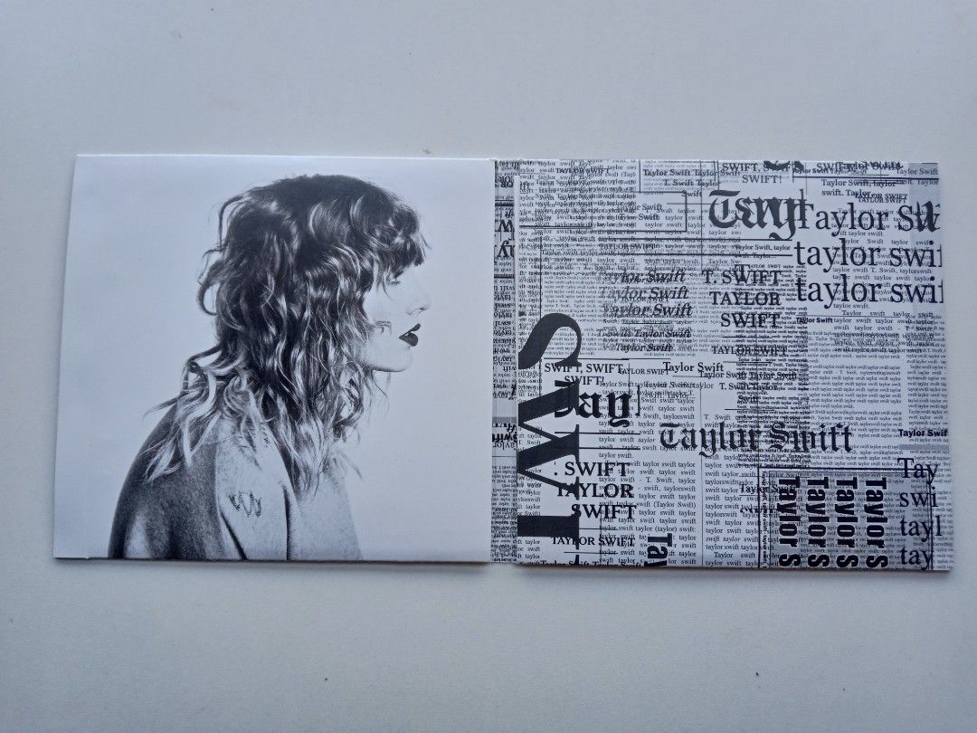 Taylor Swift Reputation CD album package and booklet, Hobbies & Toys ...