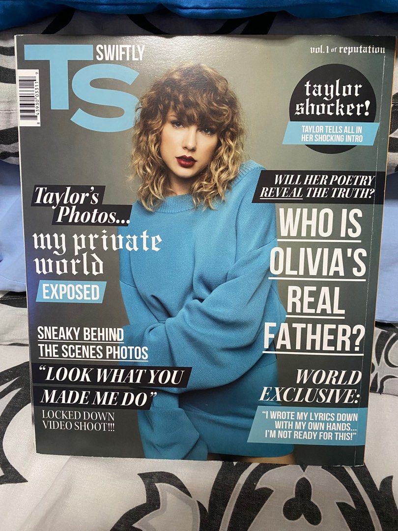 Taylor Swift Reputation Magazine & 1989 CD, Hobbies & Toys, Music ...