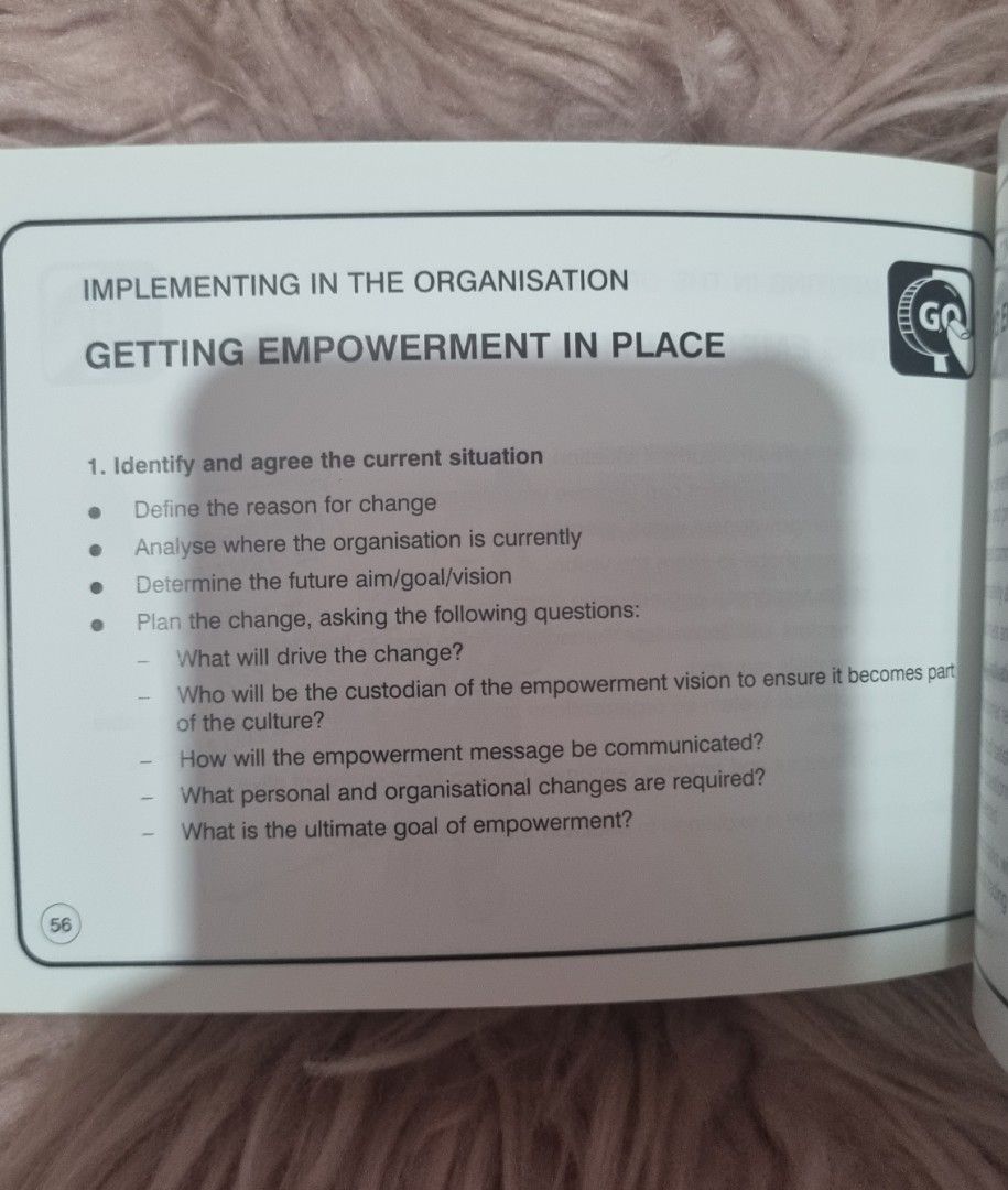 THE EMPOWERMENT POCKETBOOK (Mike Applegarth & Keith Posner) on Carousell