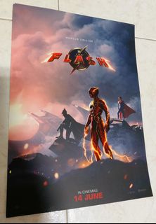 The Flash A4 mini poster / DC, Hobbies & Toys, Memorabilia ...