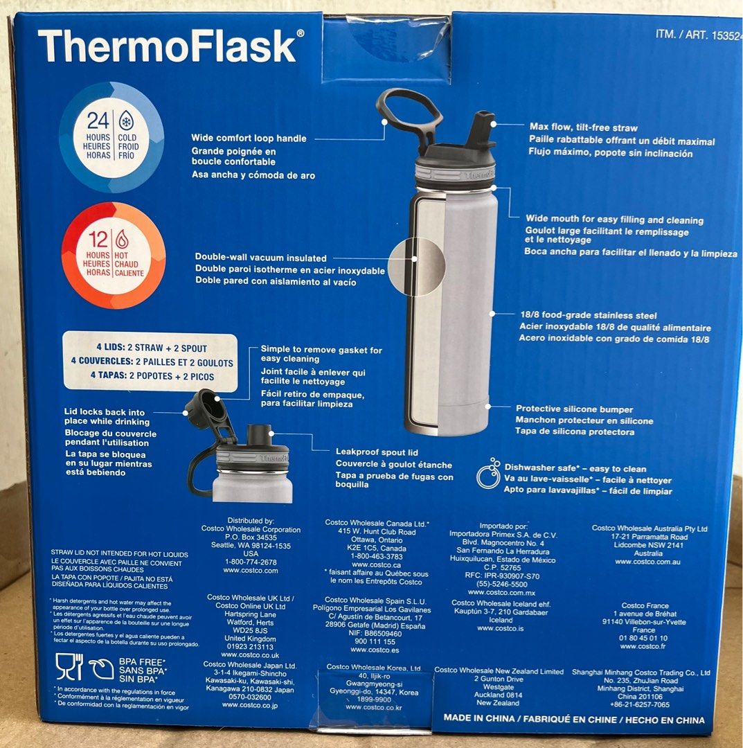 ThermoFlask 2 pc Combo Pack 710 ml/24 oz on Carousell