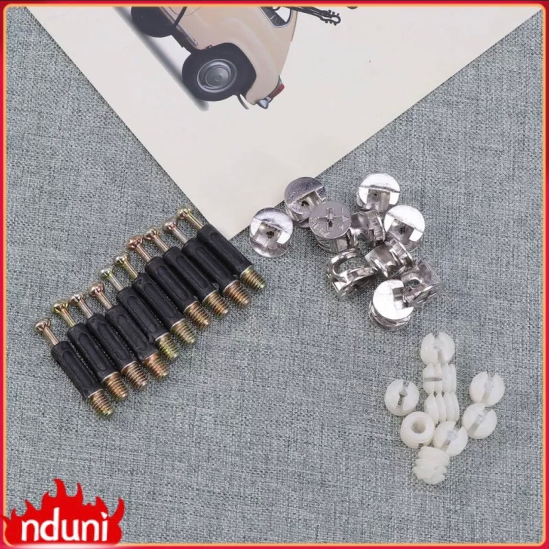 [25pcs $8] Three in one connector screw nut Cam Lock Nuts and Cam ...