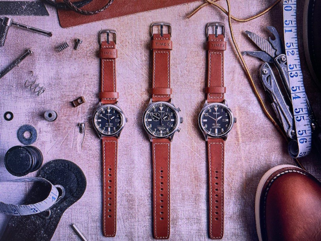 Timex Waterbury x Red Wing 40mm, Luxury, Watches on Carousell