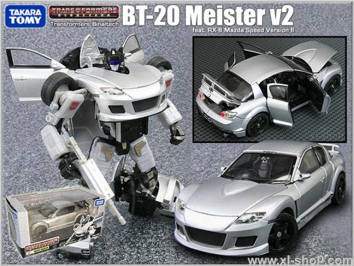 Transformers BT-20 Meister feat RX-8 Mazdaspeed ver II, Hobbies & Toys ...