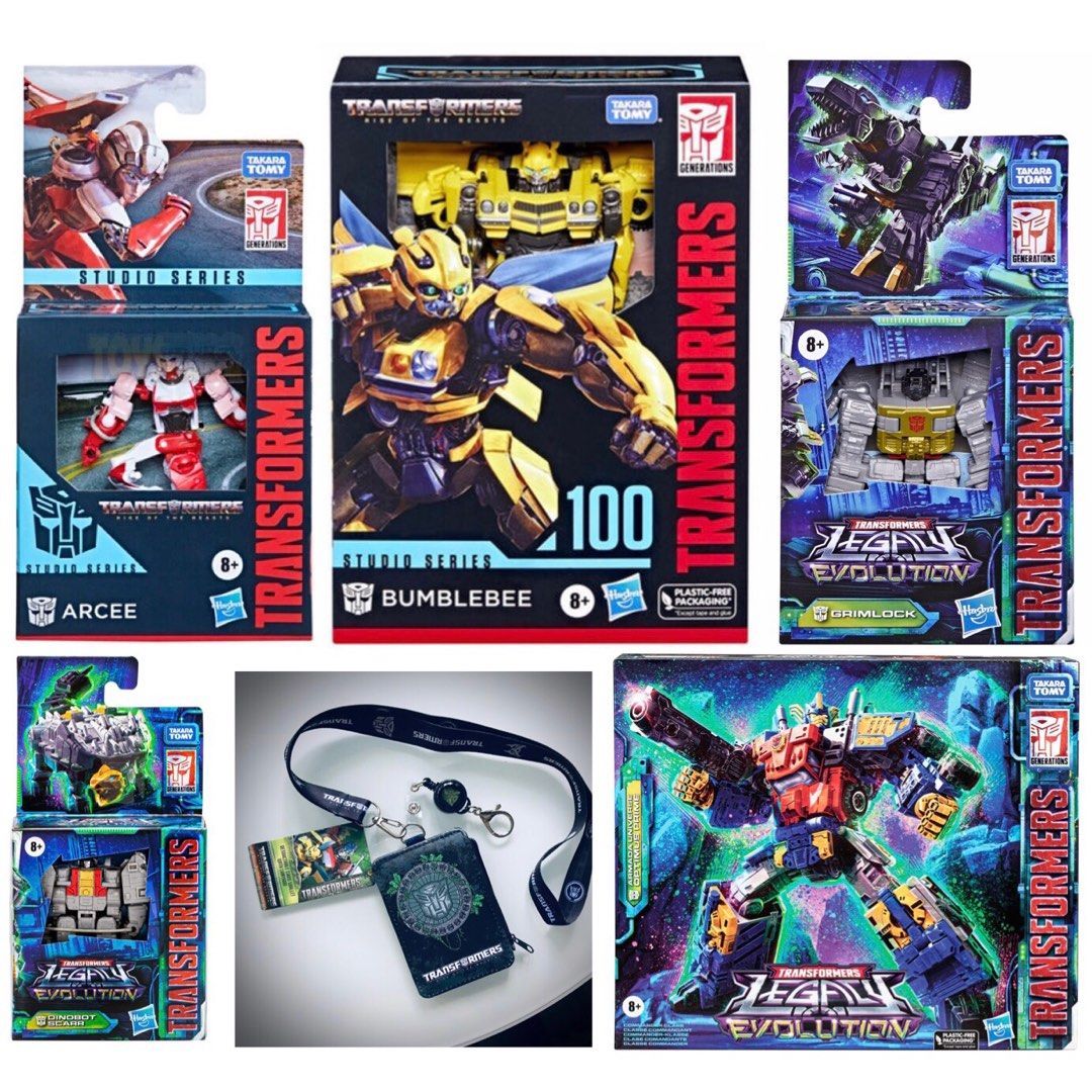 Transformers Rise of The Beasts ROTB Retractable ID Badge Card Holder ...