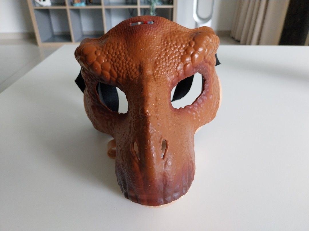 T-rex mask, Hobbies & Toys, Toys & Games on Carousell