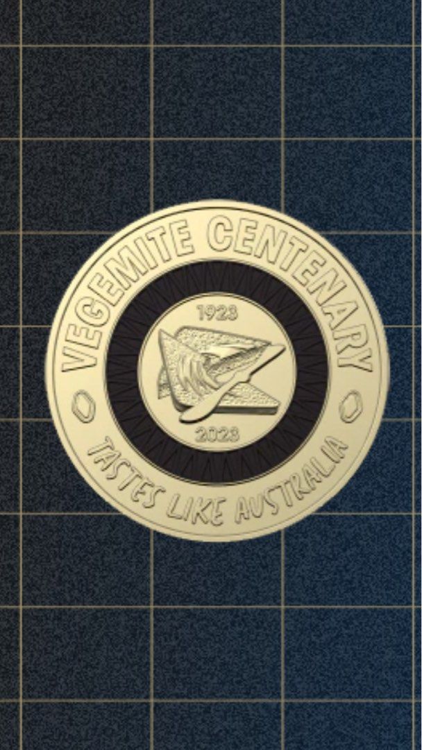 Two 2023 Vegemite Centenary $2 coins, Hobbies & Toys, Memorabilia ...
