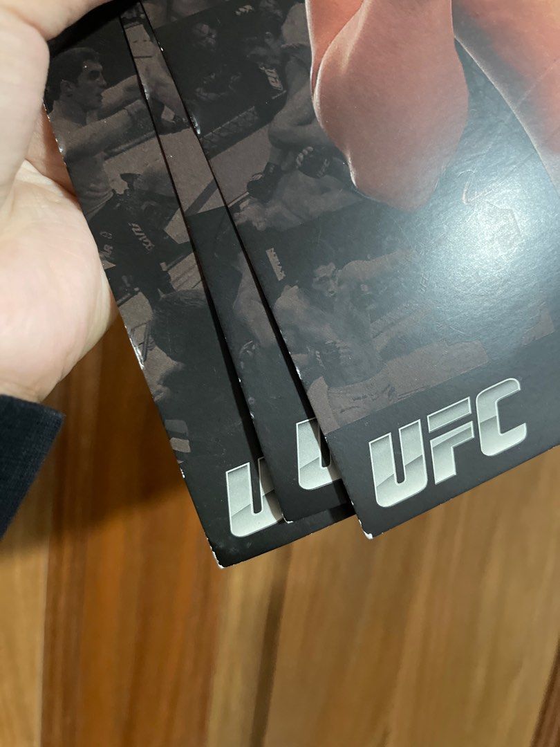 UFC a4 signed postcard - cung le, john hathaway, dong hyun kim, Hobbies ...