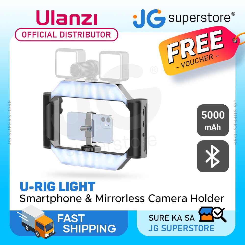 Ulanzi U-Rig Light Smartphone and Mirrorless Camera Holder with ...