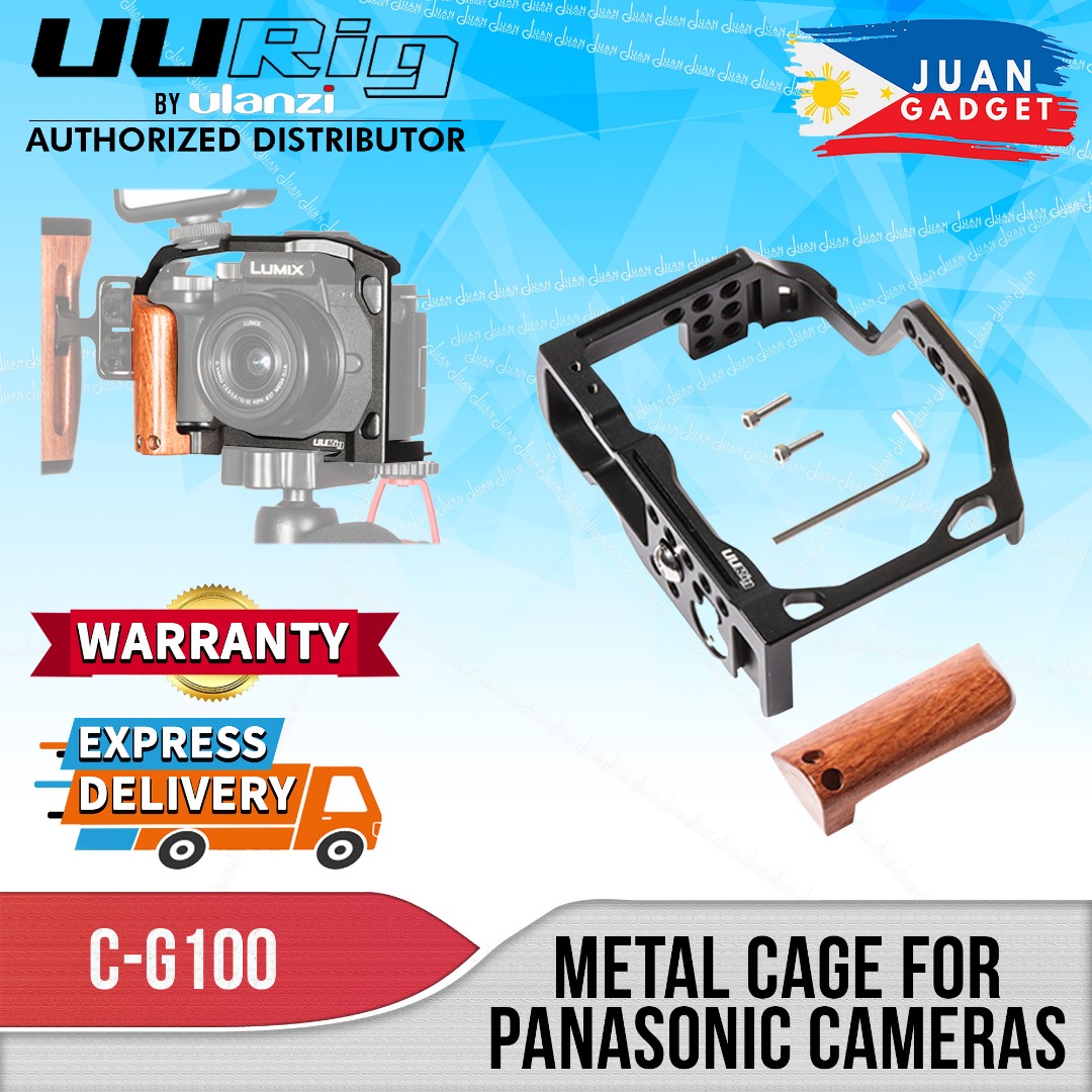 UURig by Ulanzi 2242 C-G100 Metal Cage Case for Panasonic G100 Vertical ...