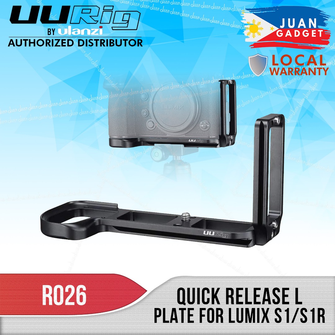 UURig by Ulanzi R026 Quick Release L Plate for Lumix S1 / S1R DSLR ...