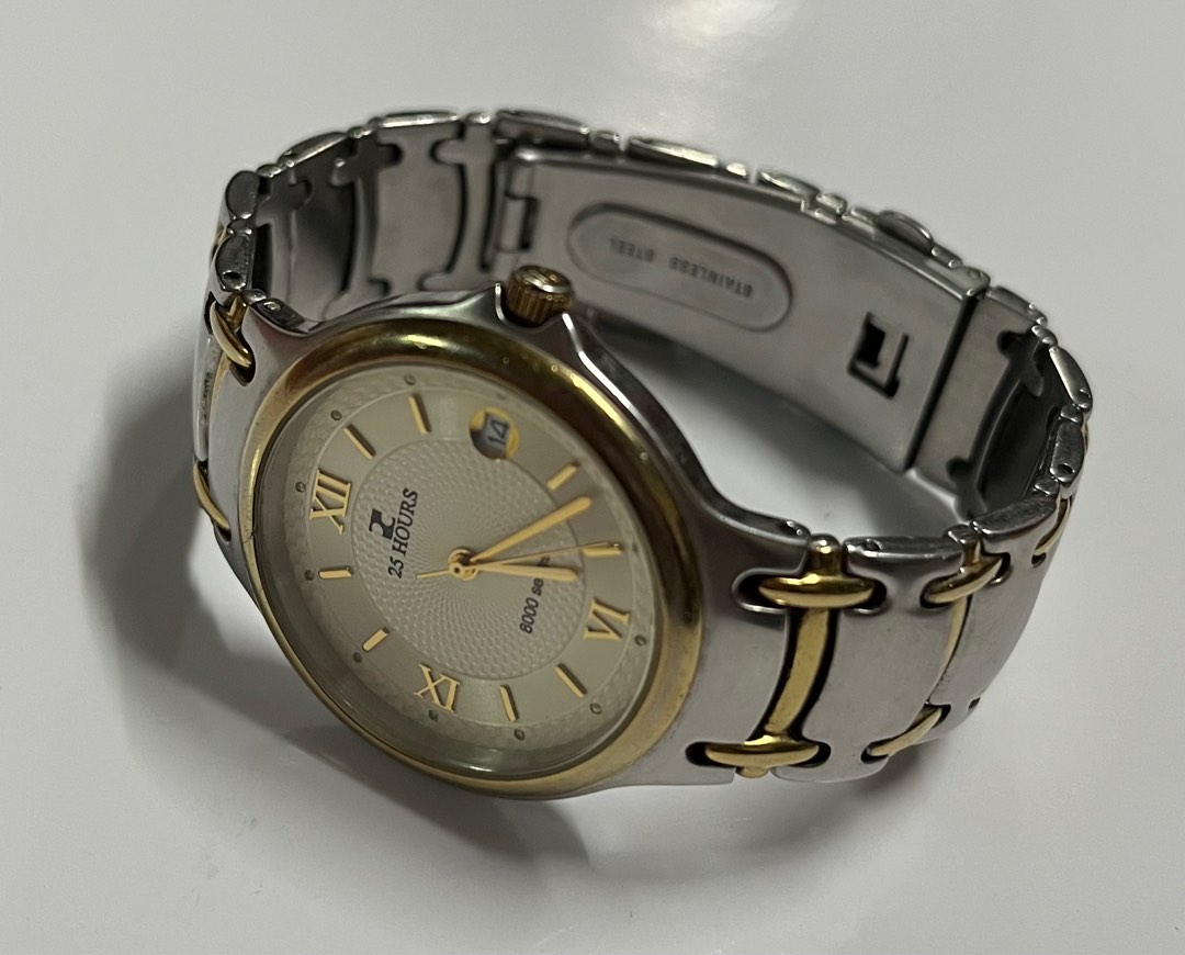 Vintage 25 HOURS Brand Watch, Luxury, Watches on Carousell